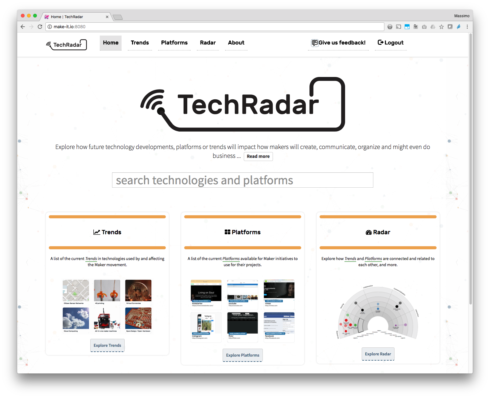 Exploring Maker technologies: the TechRadar | MAKE-IT